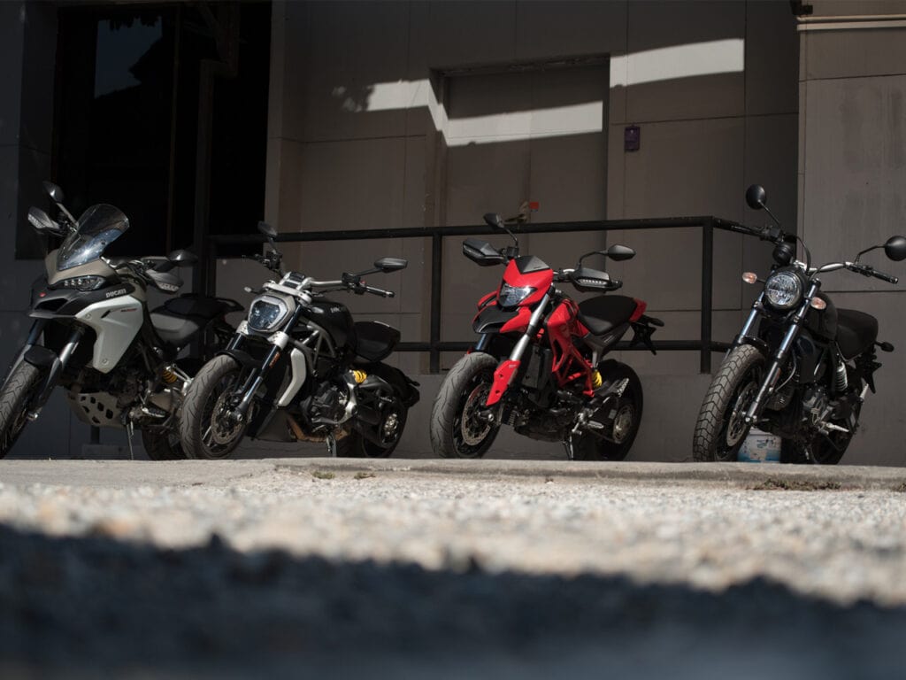 Average Motorcycle Weights Based on Bike Type, Features & Size